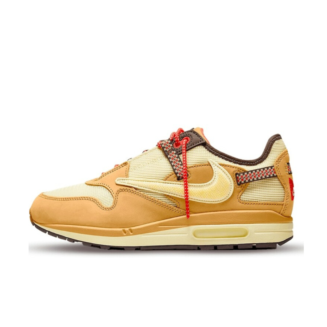 Nike Air Max 1 Travis Scott Cactus Jack Wheat Lemon Drop | 14-dagen ...